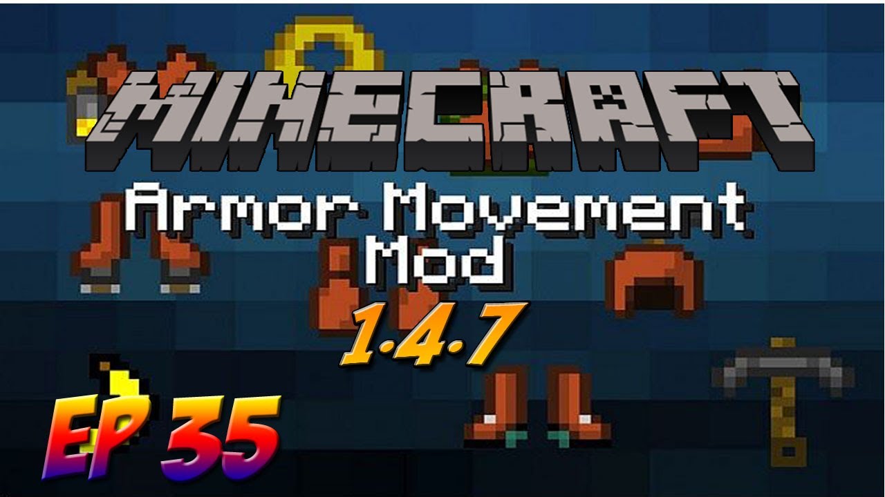 Minecraft Mods - Armor Movement 1.4.7 (Ep 35): SCMowns2! Glide with a ...