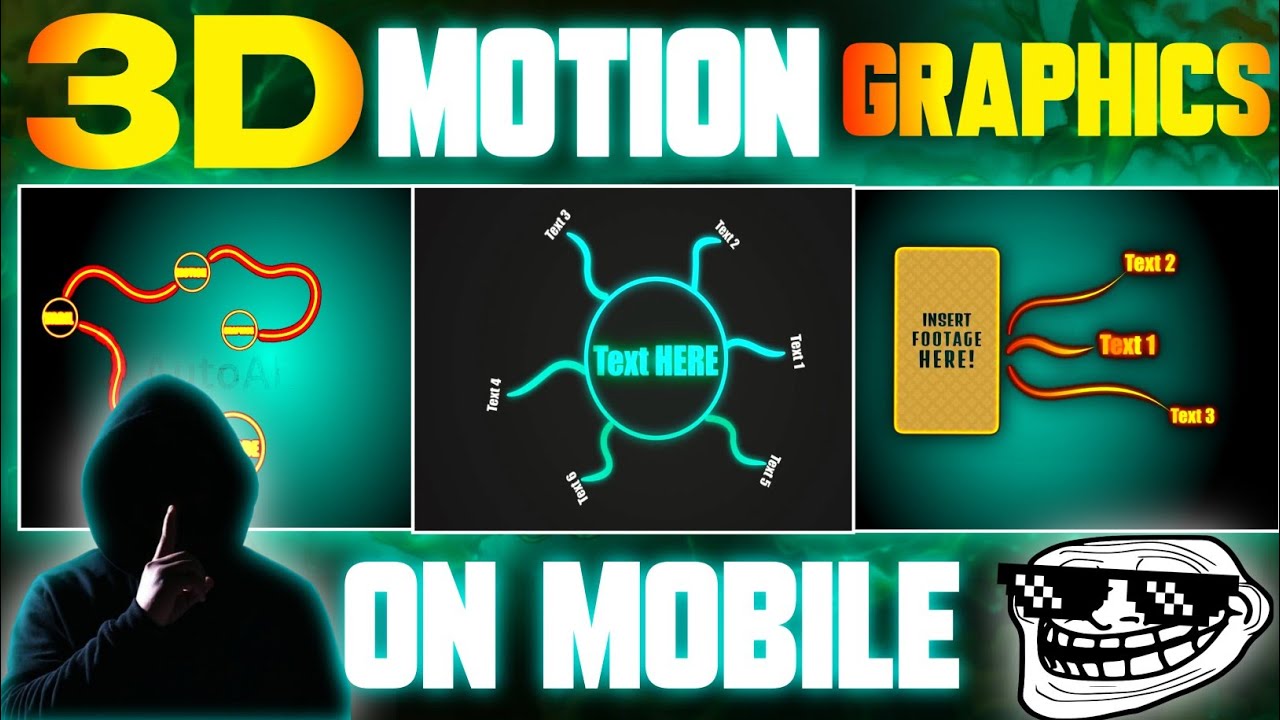 MAKE STUNNING Varil Motion Graphics ON Your PHONE | Motion Graphics ...