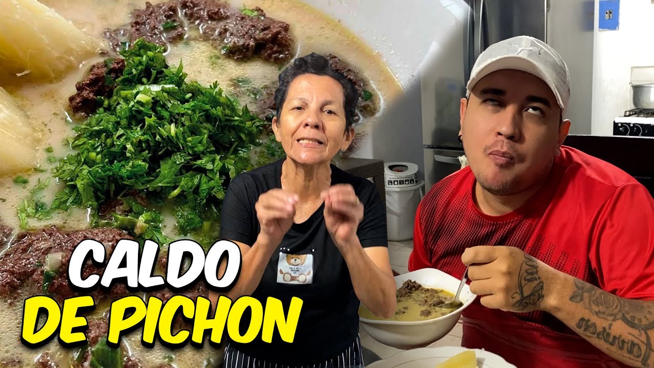 COMO HACER CALDO DE PICHON COLOMBIANO || Aprendiendo Con Mita - YouTube