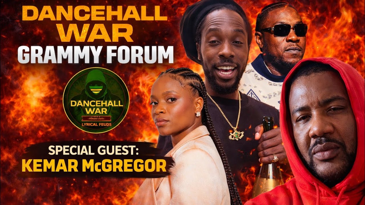 Dancehall War Live - Grammy Forum Special Guest Kemar McGregor , Gaza ...