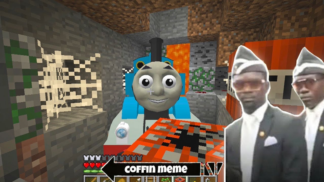 I found Worm Thomas Tank Engine in Minecraft - Coffin Meme - YouTube