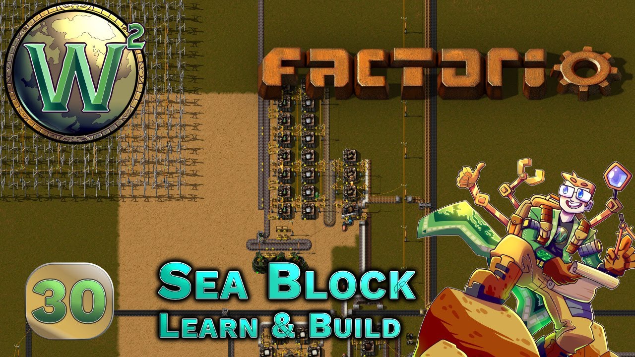 Factorio Sea Block Learn & Build - Optimized Biome Planner Science Pack ...