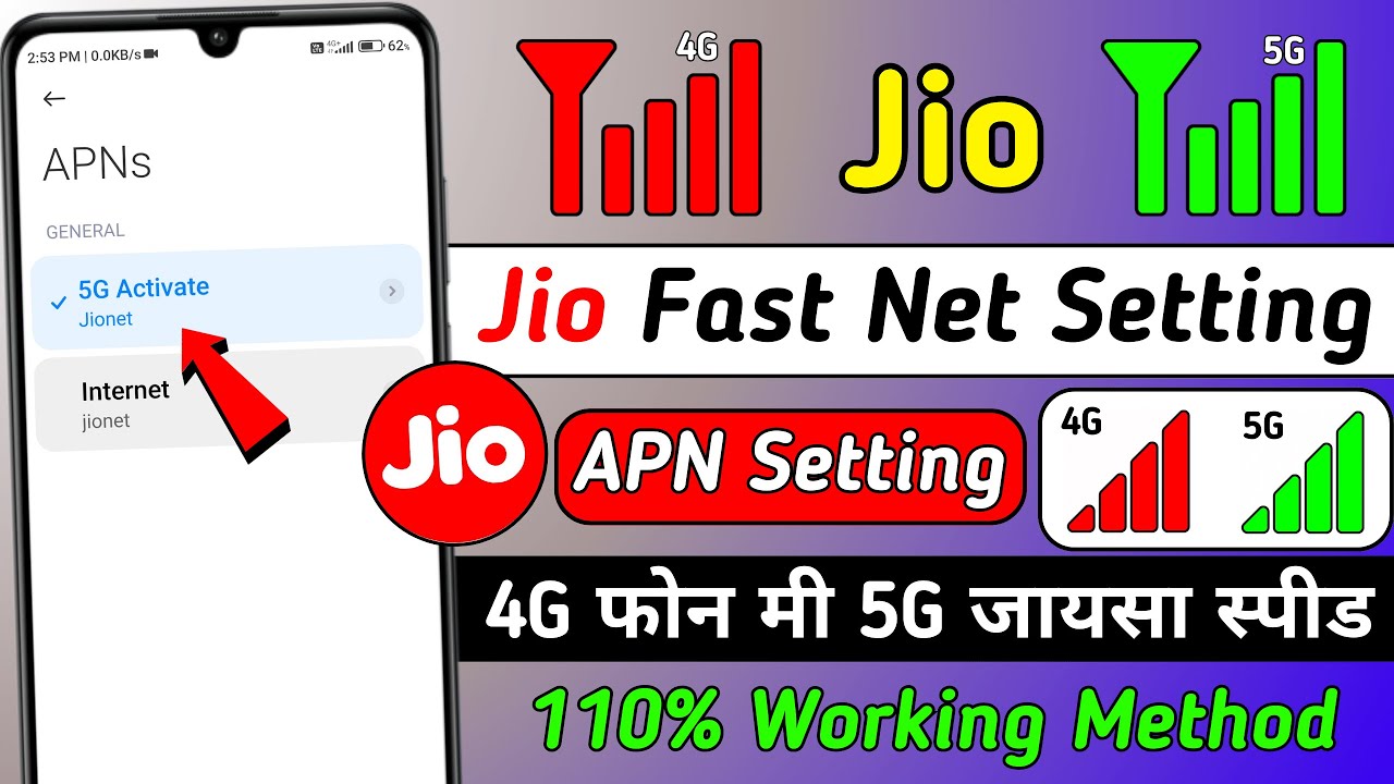 Jio Apn Settings | Jio Apn Setting Full Speed | Jio Apn For Fast ...