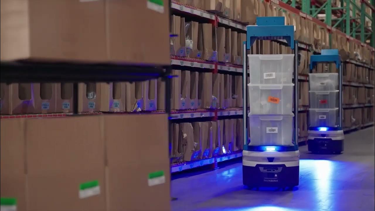 New software and scanning technology at warehouses - YouTube