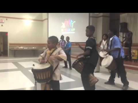 Ngoma Drum and Dance Ensemble Performing Makuru in Brampton (at Unifor ...
