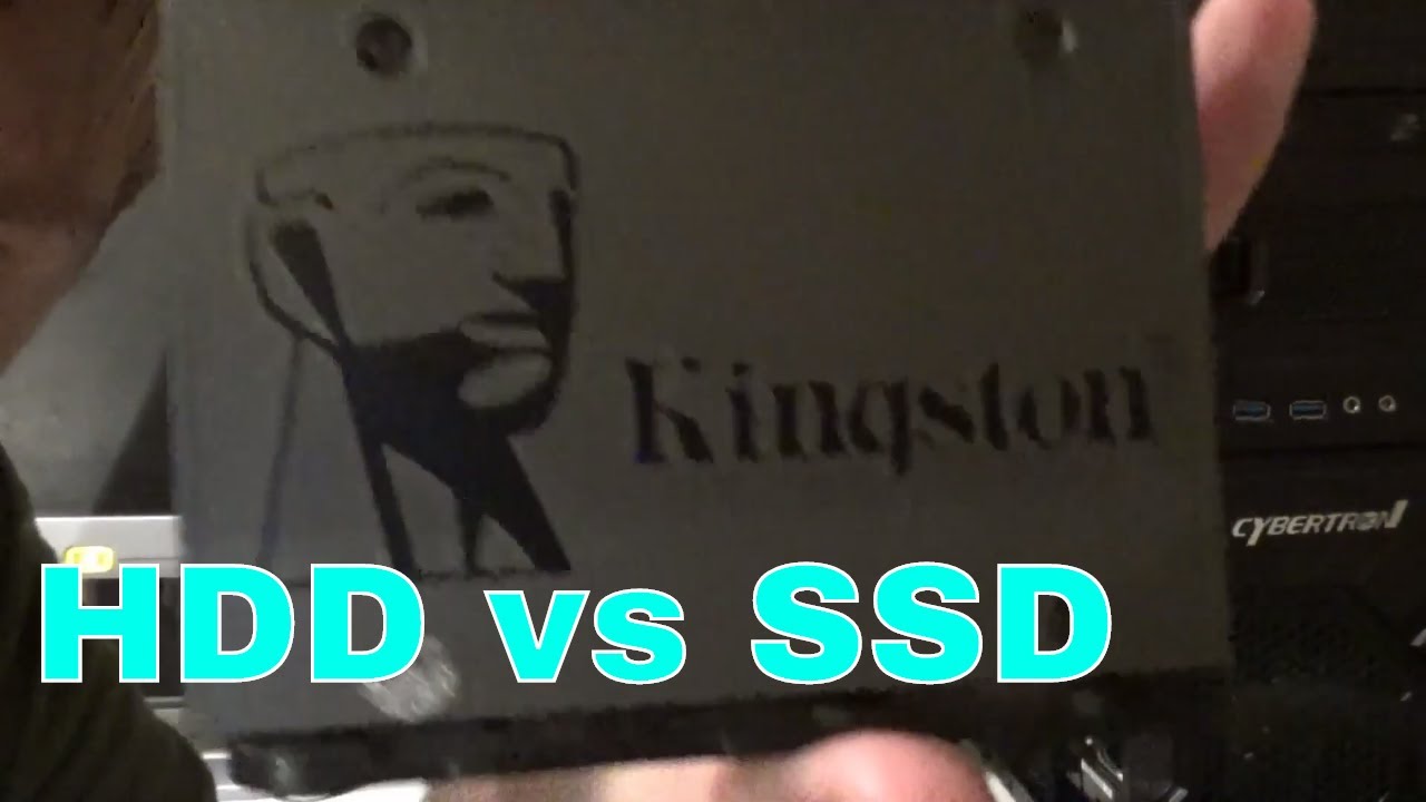 5,200 RPM HDD vs SSD - YouTube