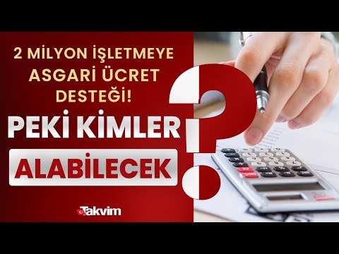 2 milyon işletmeye asgari ücret desteği! Peki kimler alabilecek?