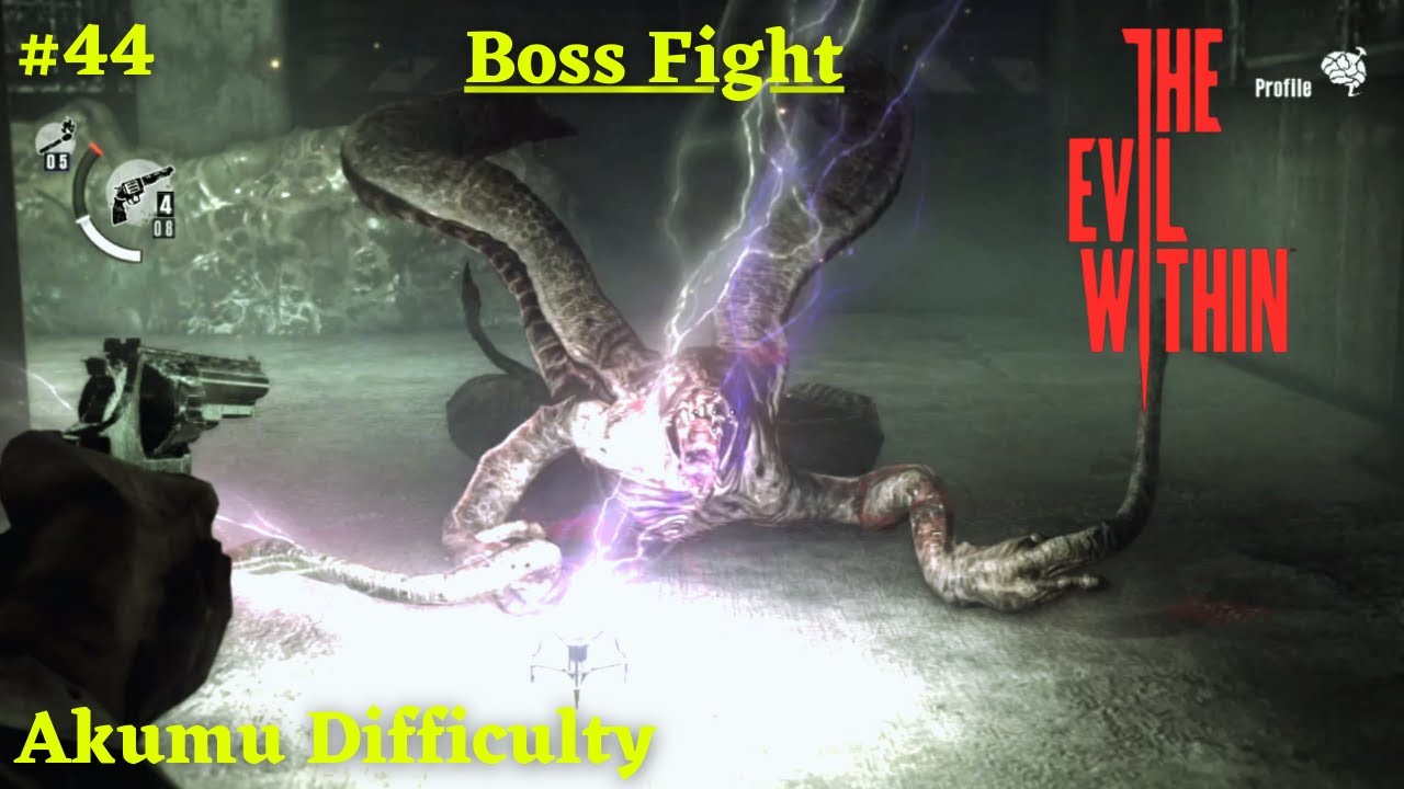 The Evil Within : Akumu Difficulty | Chapter 14 | Quell Boss Fight ...
