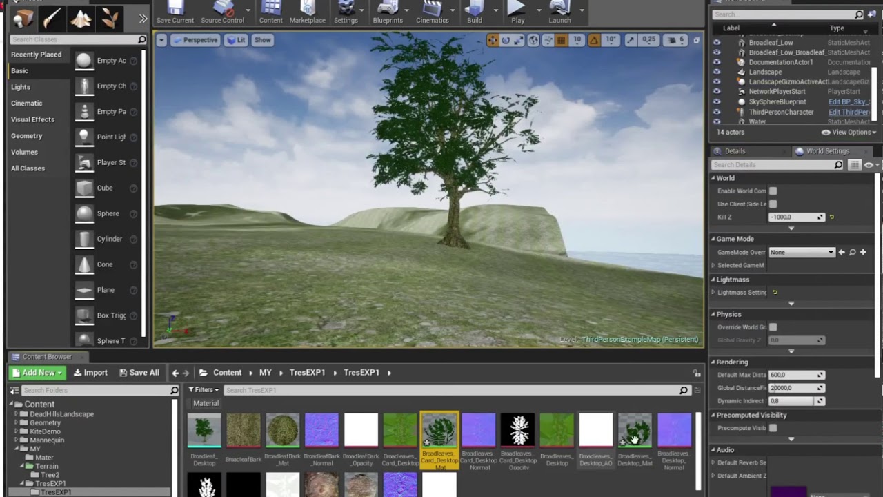 Unreal Engine материал с двух сторон | Two Sided Mateial - YouTube