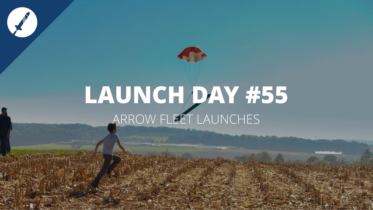 "Arrow" Water Rockets at Launch Day #55 - YouTube