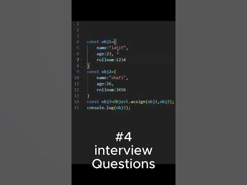 Most Repeated Questions of Javascript in Interview | Javascript Programming | #javascript # ...