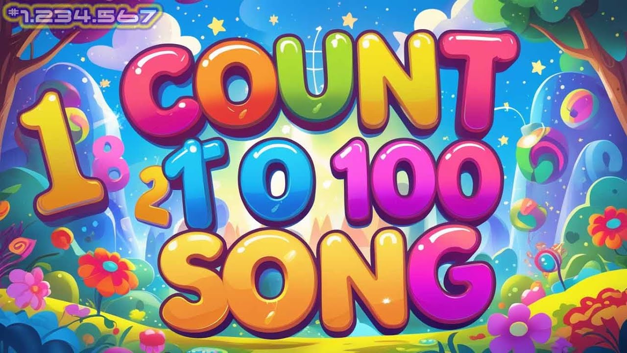 1 to 100 counting for kids | Numbers Song 1-100 | Counting from 1 to ...