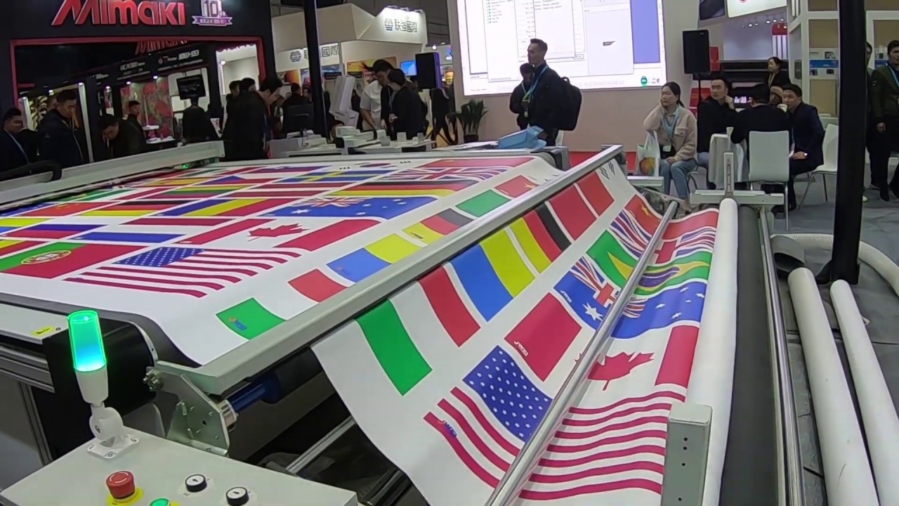 JWEI Digital Cutter - Precision Banner Cutting with Low-Tension Feeder ...