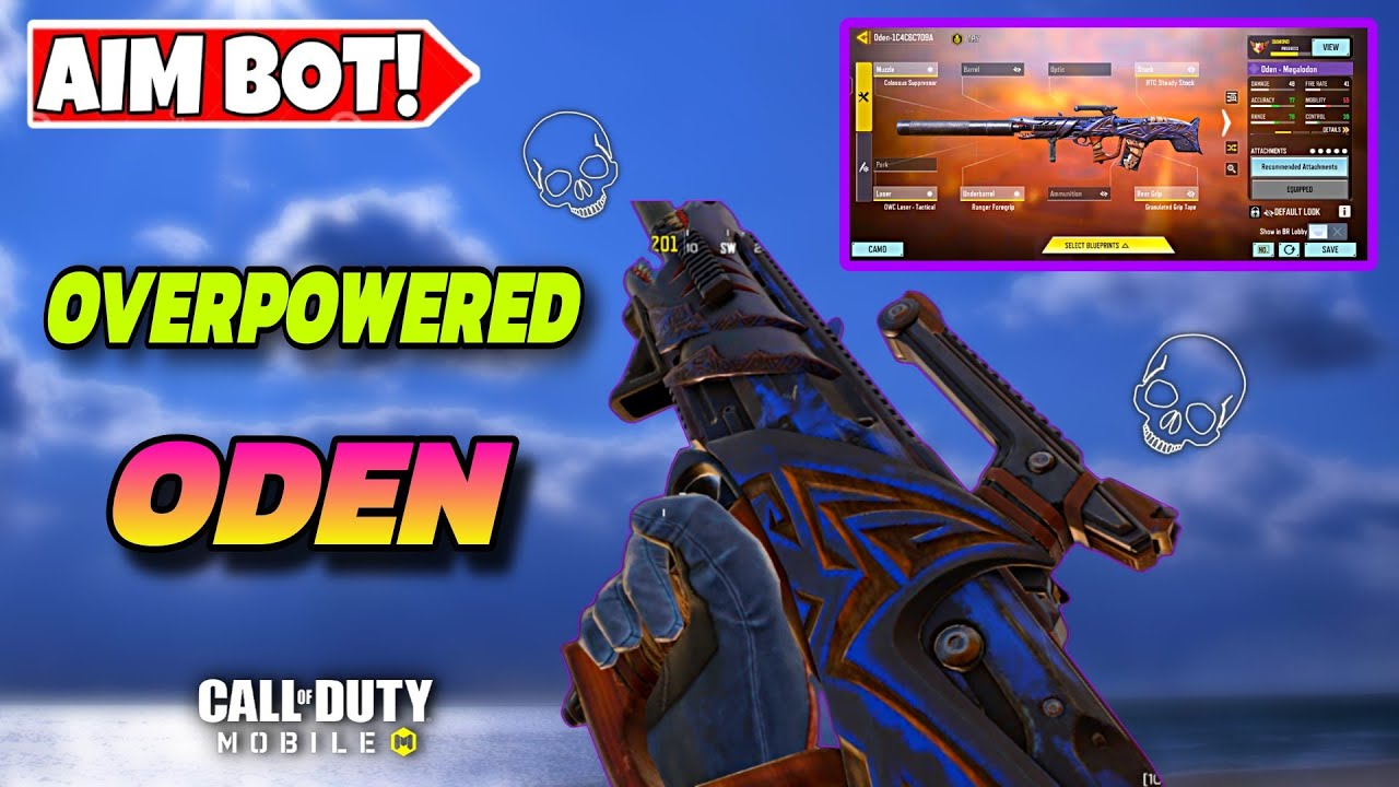 This Oden Gunsmith!! has Zero-Recoil in Any range🤯 | best oden gunsmith ...