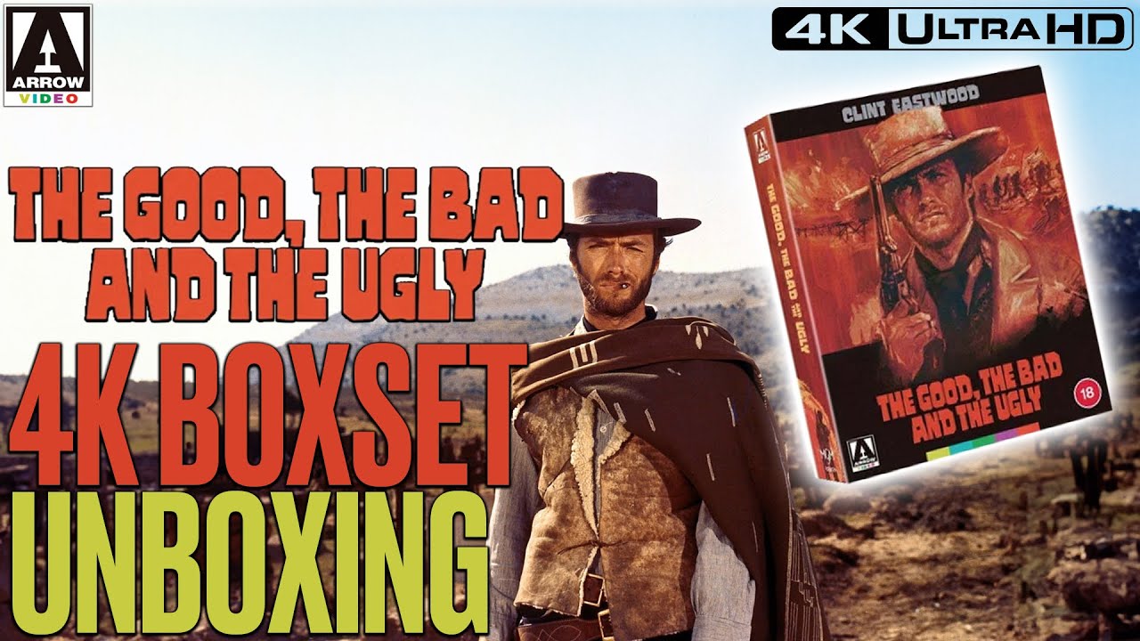 The Good, The Bad & The Ugly - Arrow 4K Bluray Boxset - UNBOXING - YouTube