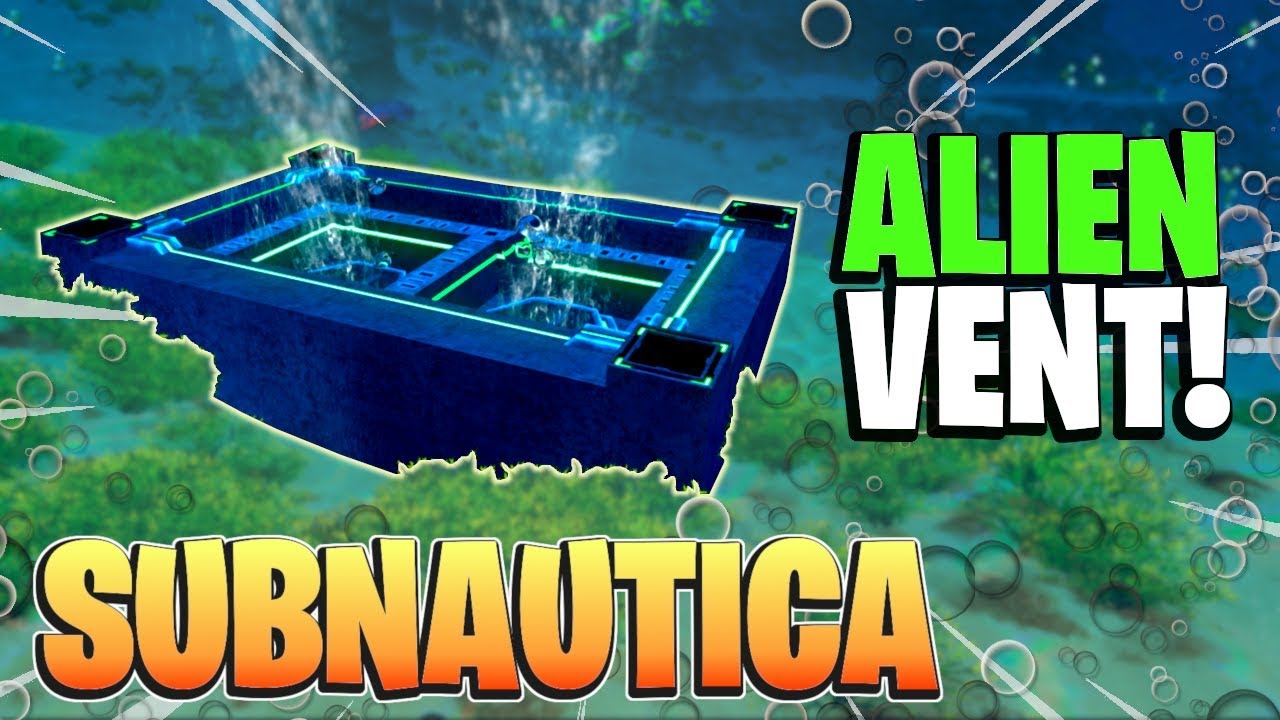 I DISCOVERED AN *ALIEN VENT*!!! | Subnautica Gameplay | Part 4 Survival ...