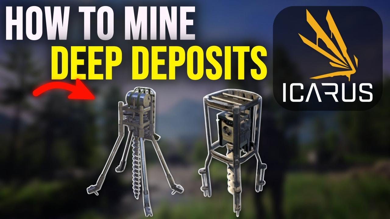 ICARUS Tutorial | How to Mine Deep Ore Deposits (Beginner Guide) - YouTube