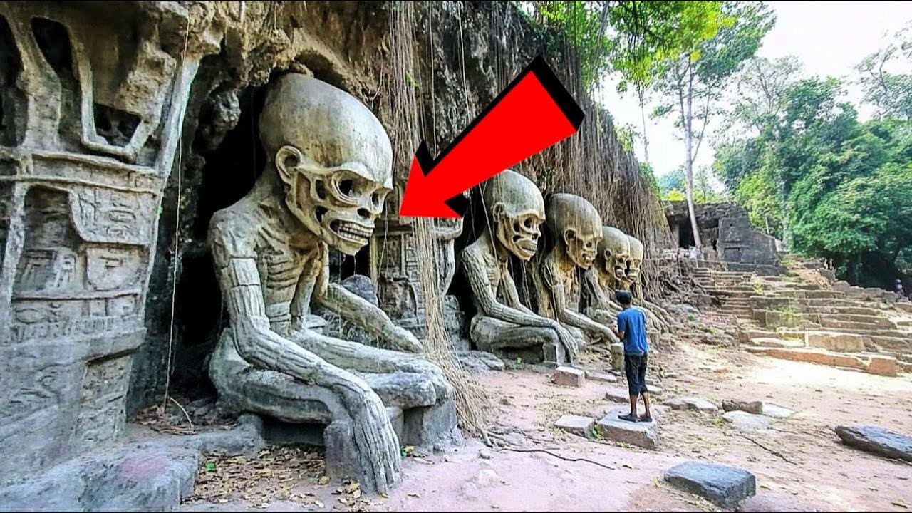 Mysteriet med disse skulpturene GLETE forskerne TALLØSE - YouTube