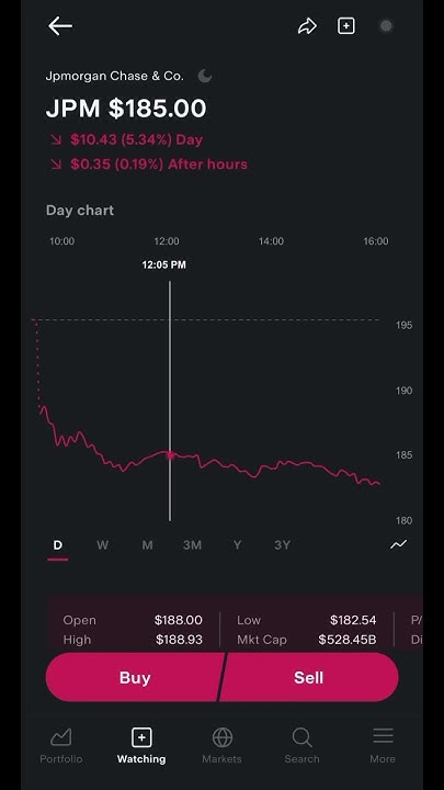 JPMorgan Stock is down 6% after its earnings release! 📉💸 #jpmorgan #earnings #earningsreport ...