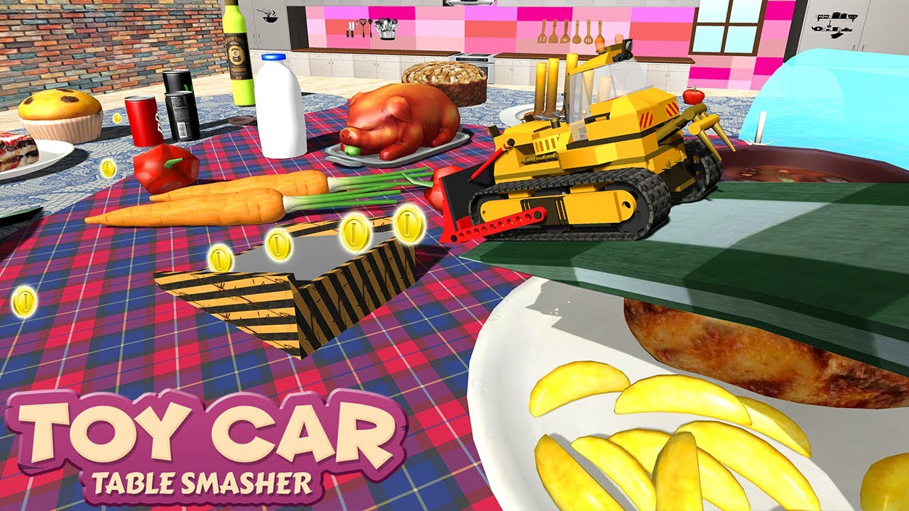 Toy Car Table Smasher - YouTube