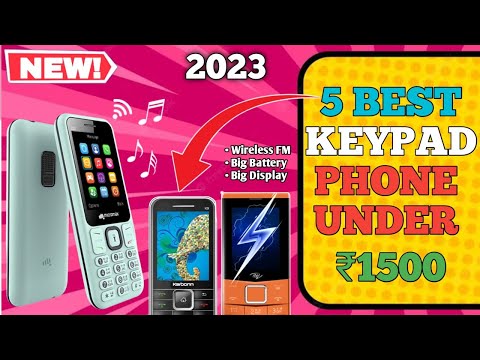 5 Best Keypad Phone Under 1500 in 2023 😍😍 | Best Keypad Mobile Under ...