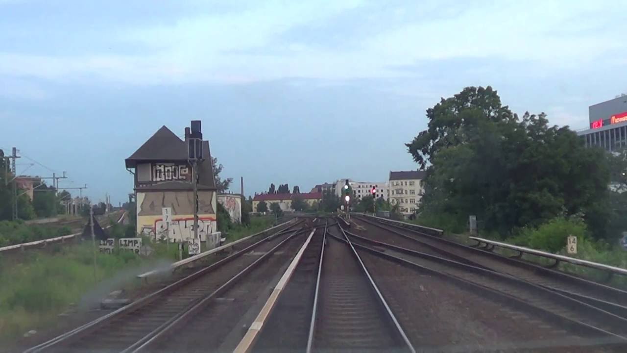S-Bahn Berlin - Führerstandsmitfahrt ( S9 ) Ostkreuz - Flughafen ...