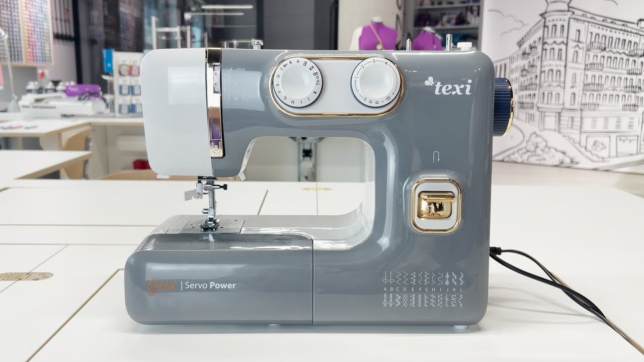 Texi Gold - rewolucyjna domowa maszyna do szycia wyposażona w ...