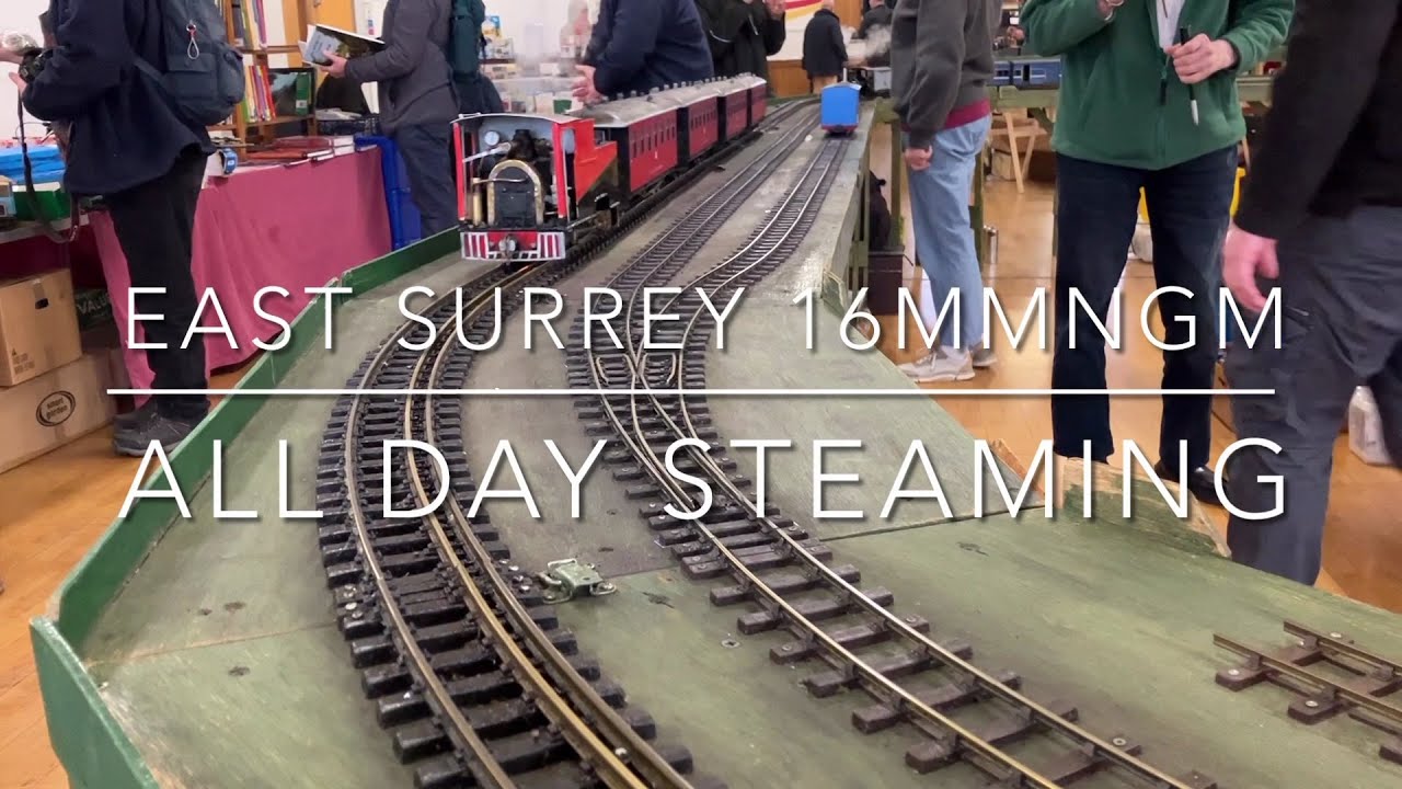 16MMNGM East Surrey Group All Day Steaming Spring '23 - YouTube