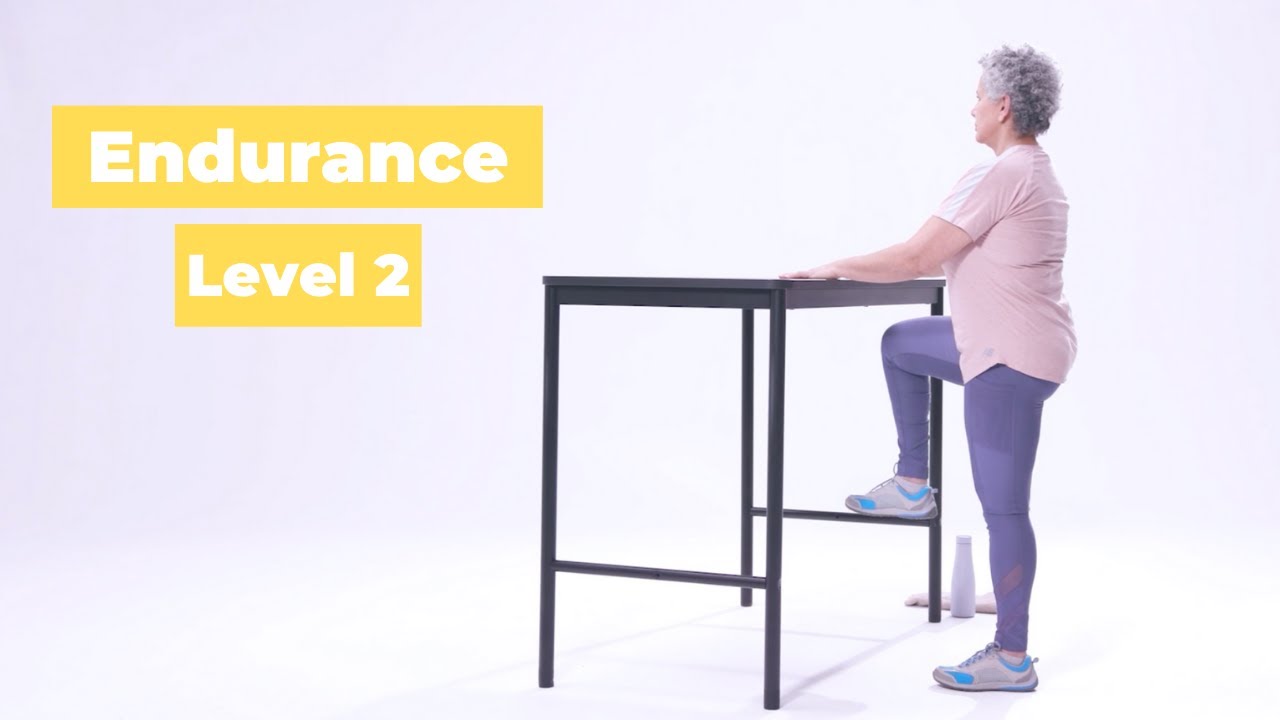 Endurance Exercises for Seniors | Level 2 of 4 - YouTube