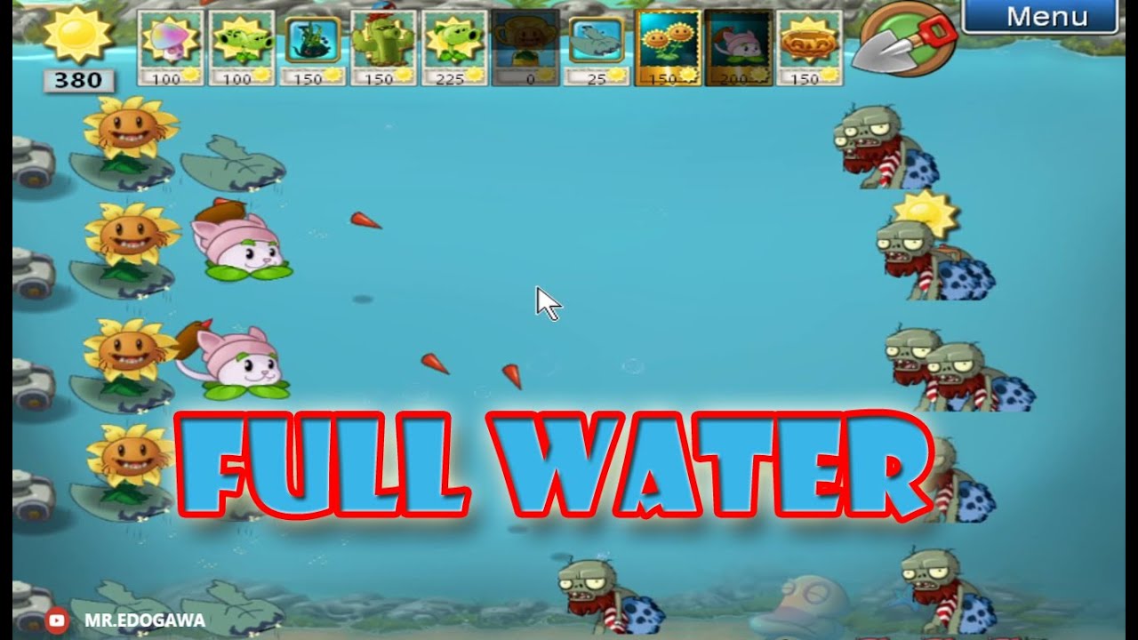 Adventure FULL WATER - Plants Vs. Zombies 2 PAK Jurassic Marsh mod by ...
