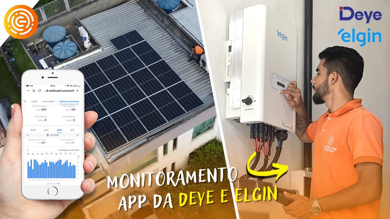 Como Utilizar o Aplicativo de Monitoramento Deye e Elgin (Passo a Passo ...
