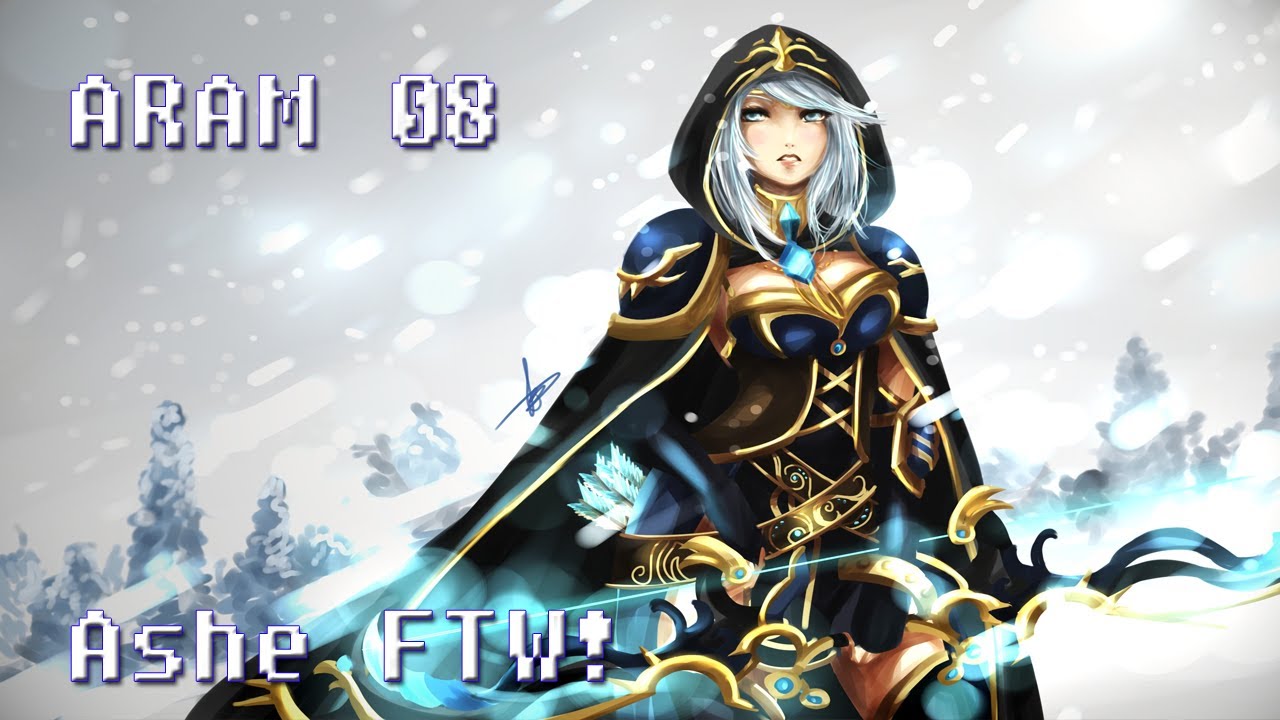 League of legends Ashe ARAM 09 en LAN - YouTube