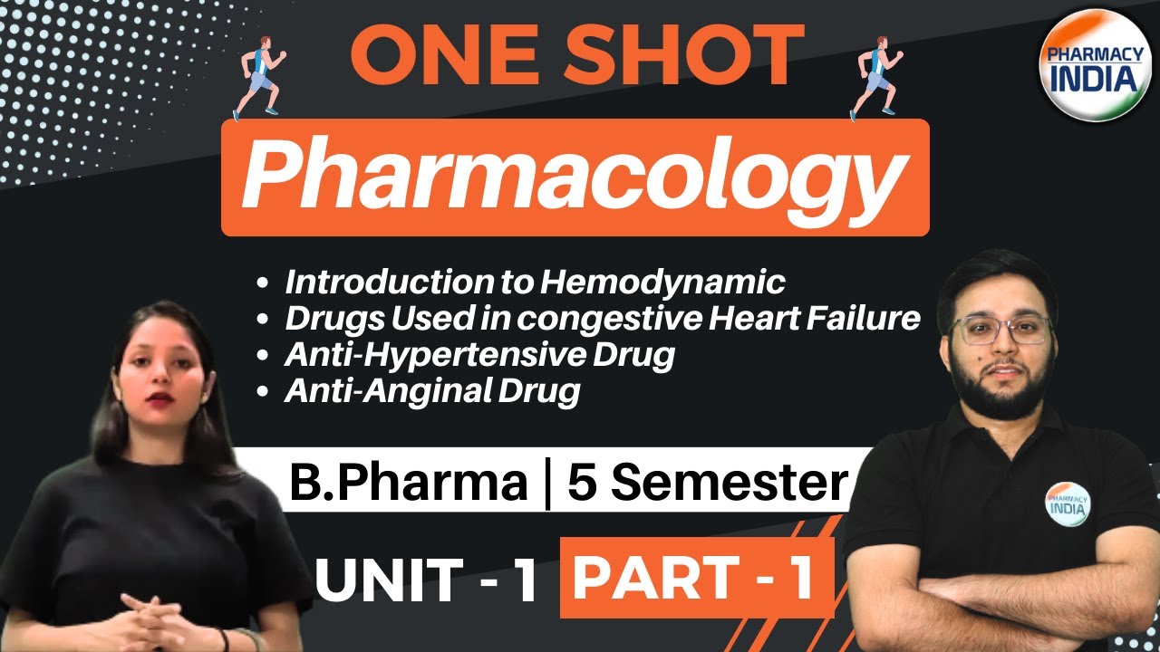 DRUGS ACTING ON CVS | INTRODUCTION | CHF | ANTIHYPERTENSIVE | ANTI ...