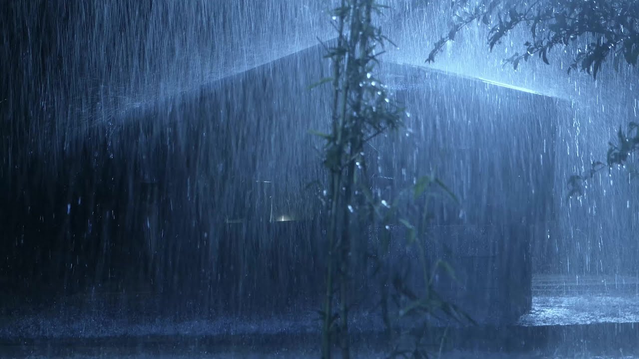 Rain on Roof | Sleep Instantly with Thunderstorm and Powerful Thunder ...