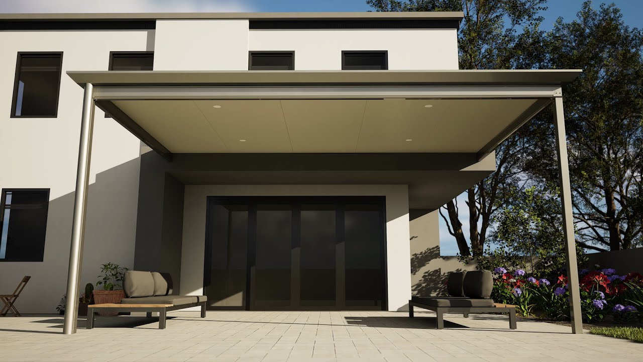 Stratco Outback® with Cooldek® - YouTube