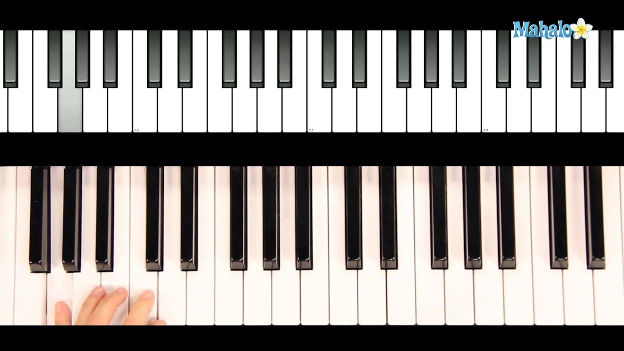 How to Play Hark the Herald Angels Sing on The Piano - YouTube