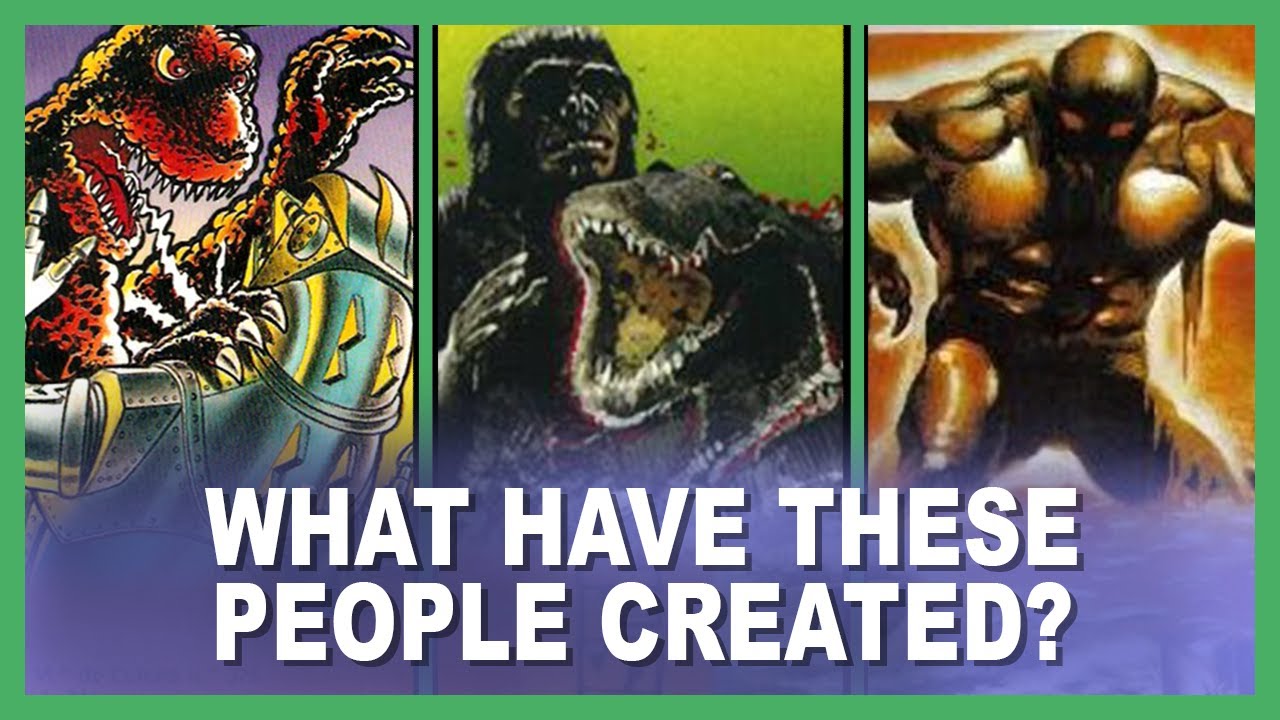 Strange Godzilla VHS Art - YouTube