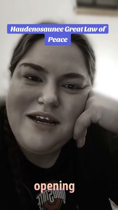 Short Lesson on Haudenosaunee Great Law of Peace - YouTube