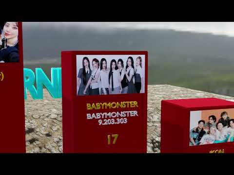 [TOP 100] Most Popular Account Kpop Idol On YouTube | 3D comparison | May 2025