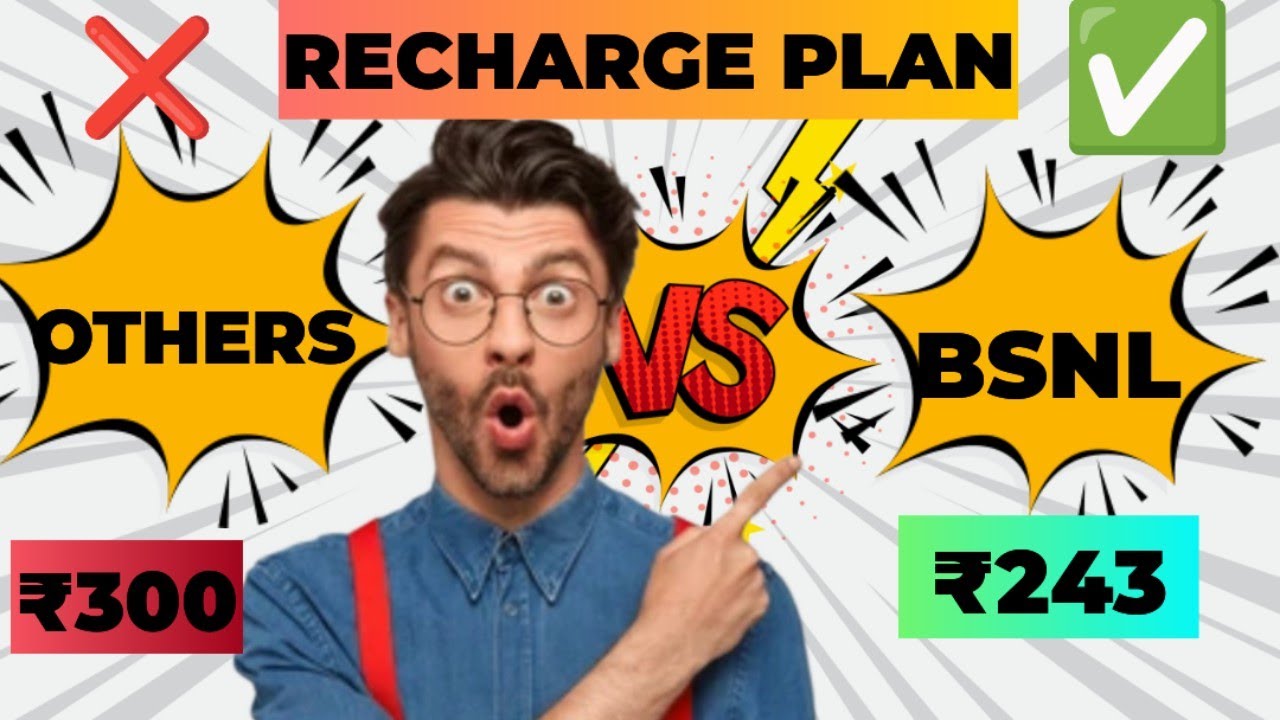 BSNL Recharge Plan vs Others | Bsnl 72 Days Recharge Plan | #bsnl # ...