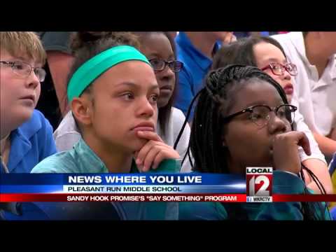 Sandy Hook Promise's "Say Something" program i - YouTube