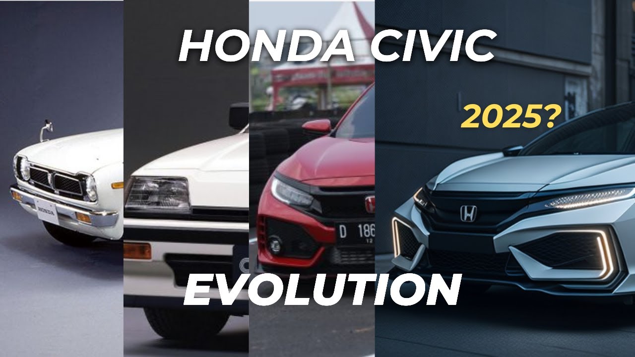 Evolution of the Honda Civic: A Journey Through Time | Versall Car ...