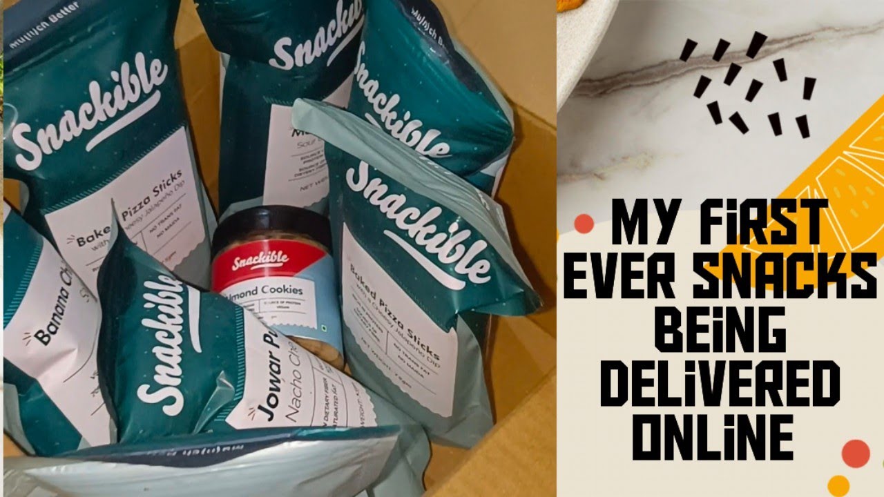 Snackible products unboxing and review|Snackible|foodie|snacks|online ...