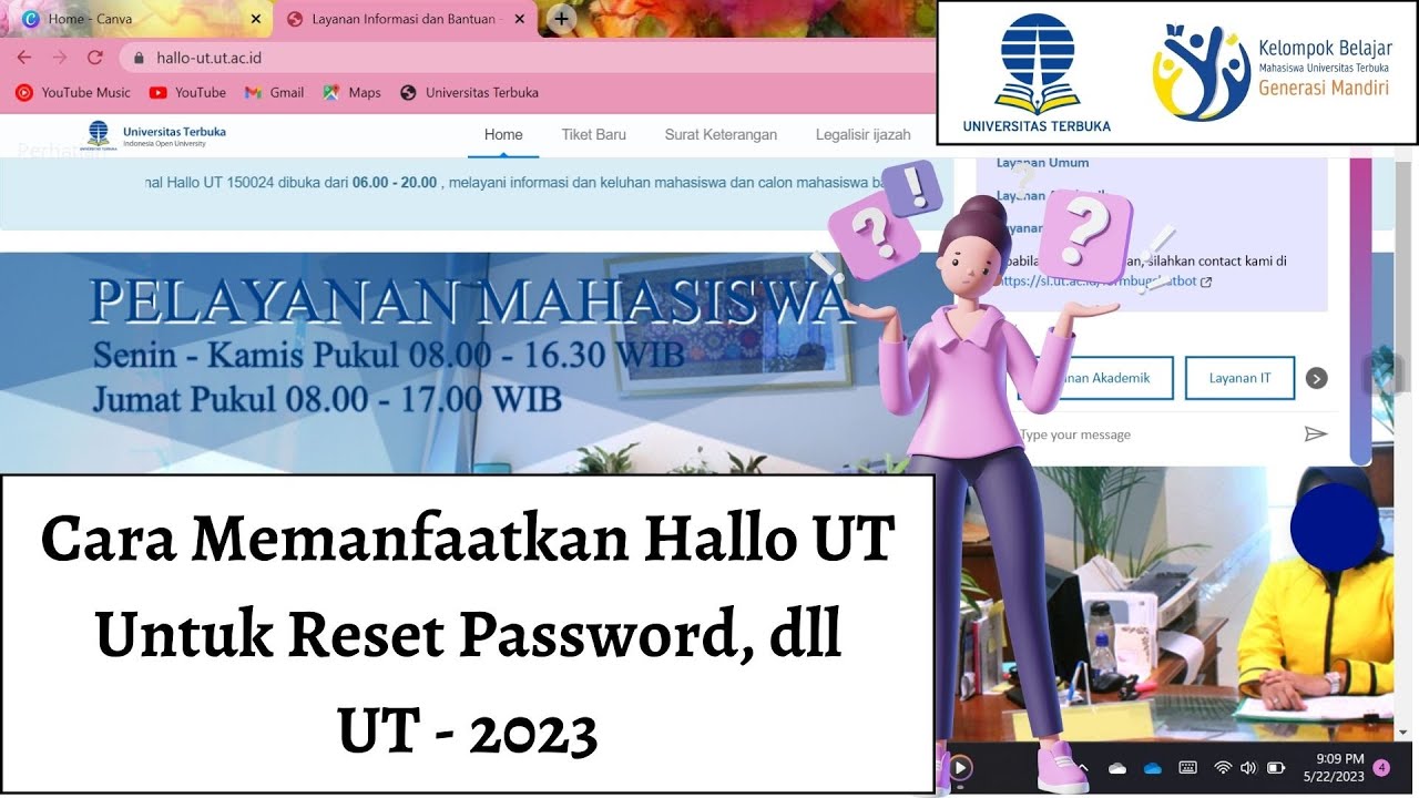 Cara Memanfaatkan Hallo UT untuk Semua Kebutuhan Mahasiswa | Reset ...