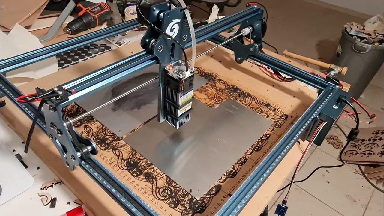 Sculpfun S9 add wifi with ESP8266-01 - YouTube