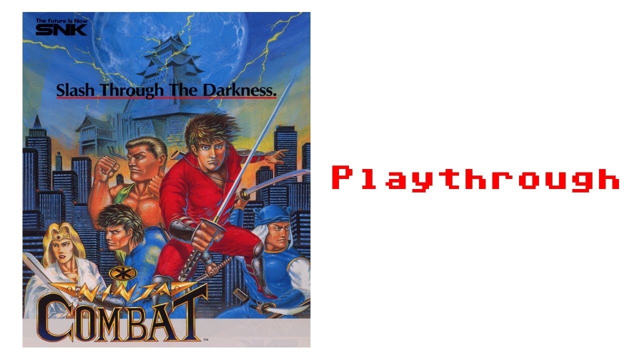 Ninja Combat (Arcade) - Playthrough - YouTube