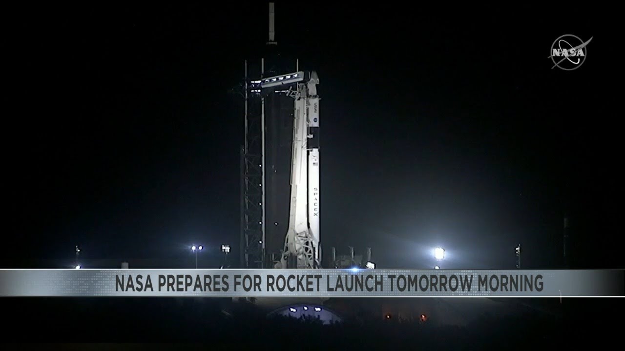 NASA prepares for rocket launch tomorrow morning - YouTube