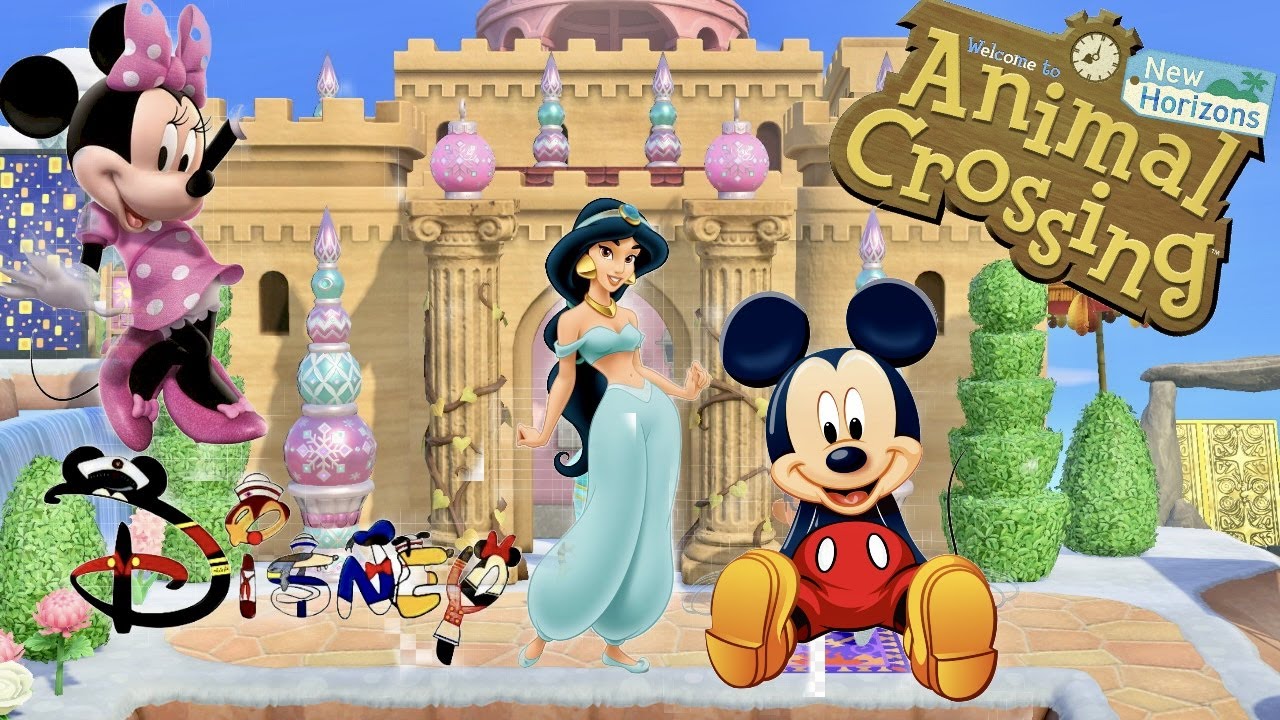 Animal Crossing: New Horizons -- Disney Island Tour #acnh - YouTube