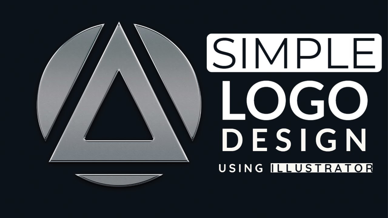 Creating SIMPLE Logo Designs Using Illustrator and OFFSET PATH - YouTube