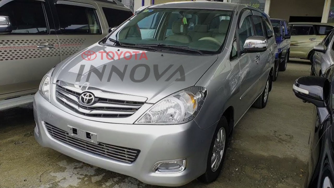 Bán xe Innova 2009 7 chỗ số tự động màu bạc rất đẹp | xe uy tín - YouTube